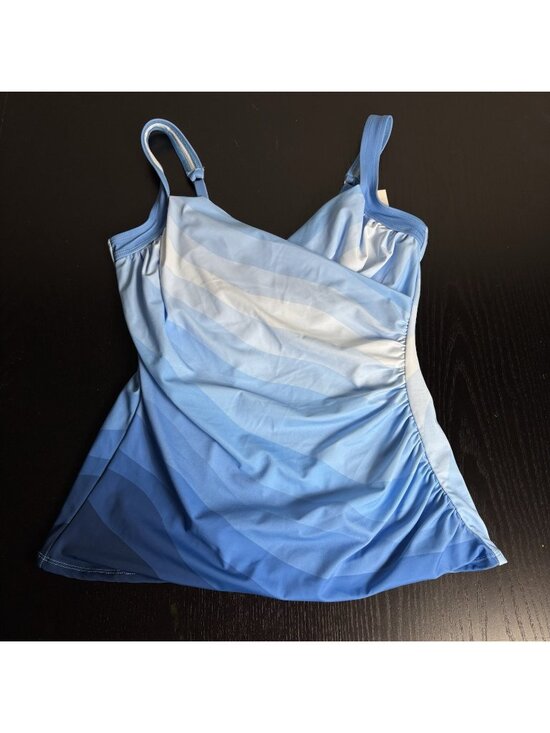 Miraclesuit | Swim | Miraclesuit X Talbots Womens Size 2 Tankini ...